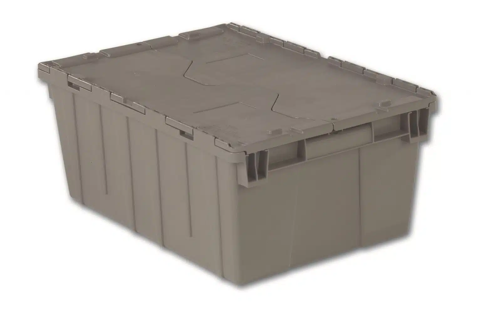 21x15x9" Stack/Nest Attached Lid Container | Flexcontainer.com