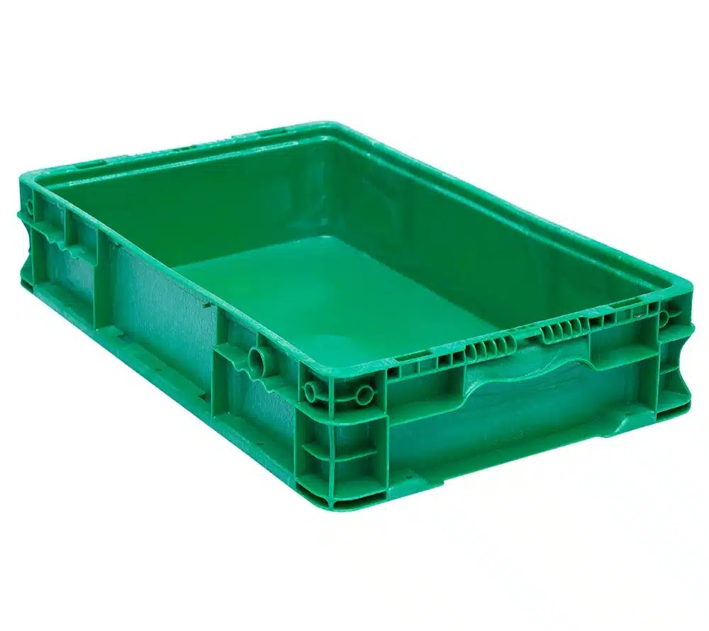 24 x 15 x 5" Straightwall Stackable Container | Flexcontainer.com