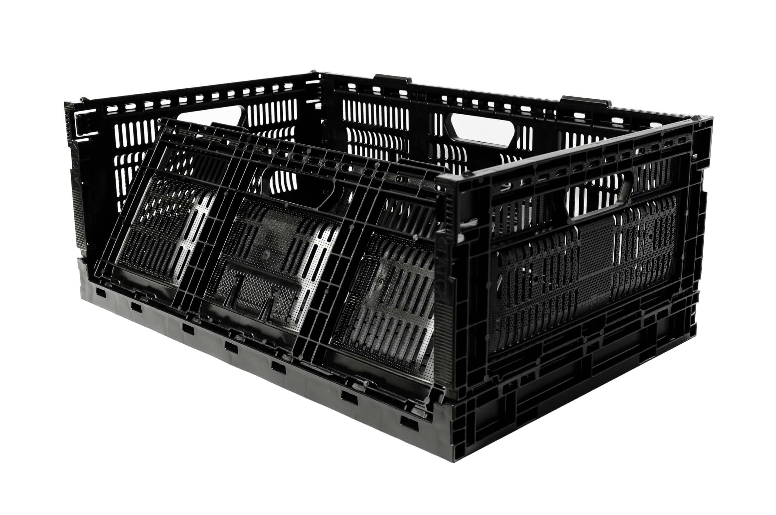 23.6 x 15.8 x 10.2 Open Side Collapsible Containers | Flexcon