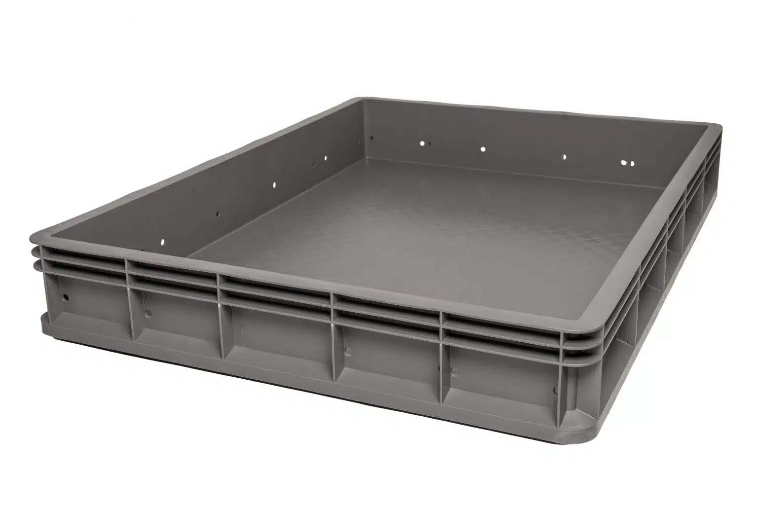 26 x 26 x 5" Straightwall Stackable Container | Flexcontainer.com