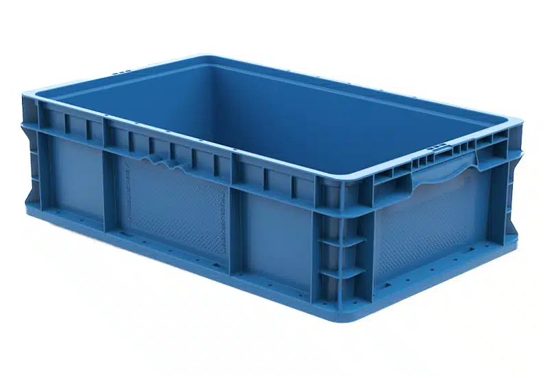 24 x 16 x 9" Straightwall Stackable Container - Flexcon