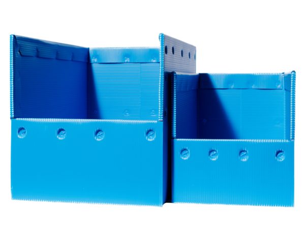 Hopper Front Containers | Corrugated Plastic Picking Bins